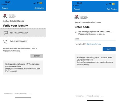 Setting up Microsoft Authenticator | Kwantlen Polytechnic University