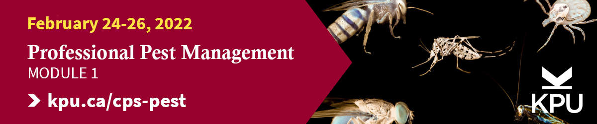Professional Pest Management | KPU.ca - Kwantlen Polytechnic University