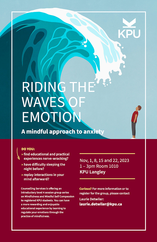 Upcoming Counselling Groups | KPU.ca - Kwantlen Polytechnic University