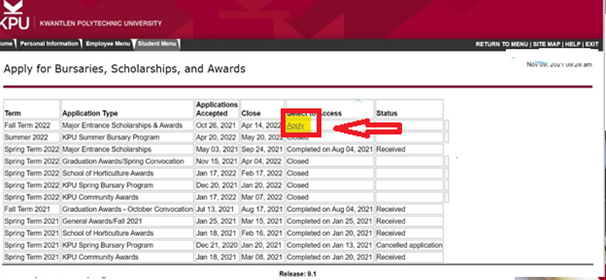 General Awards | KPU.ca - Kwantlen Polytechnic University